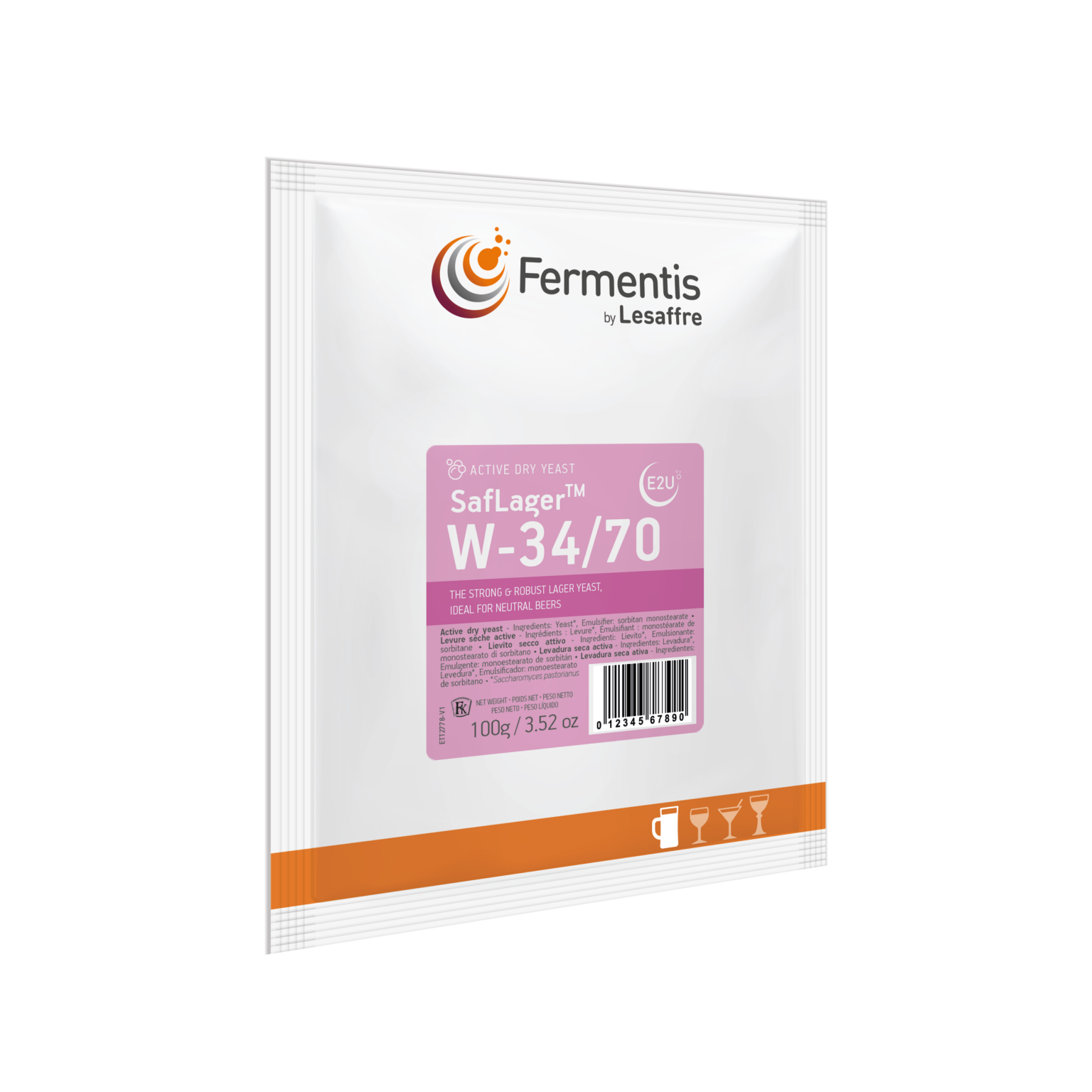 Fermentis beer yeast now available in 100g pouch format - Fermentis